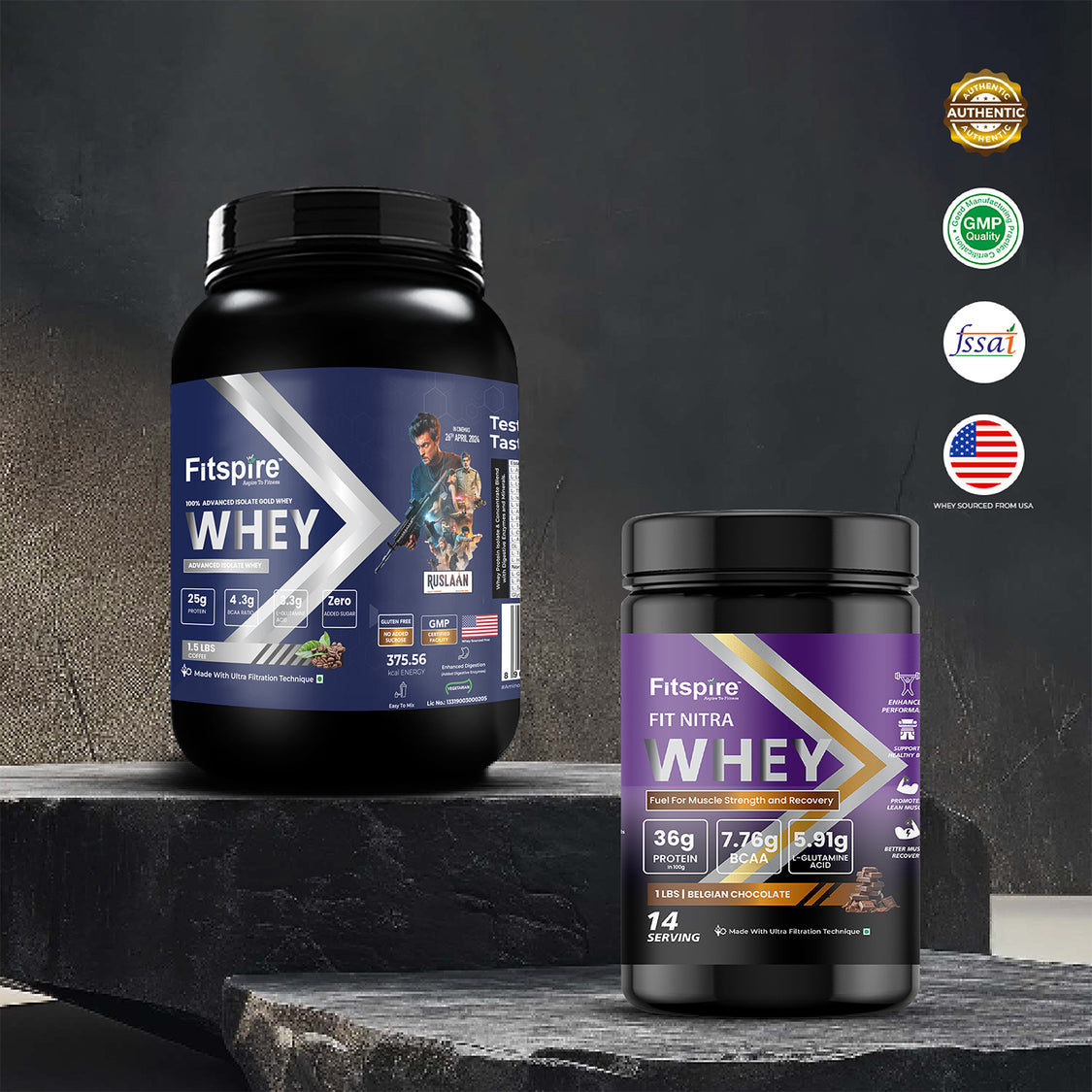 Buy India's #1 Whey Protein Powder – Fitspire